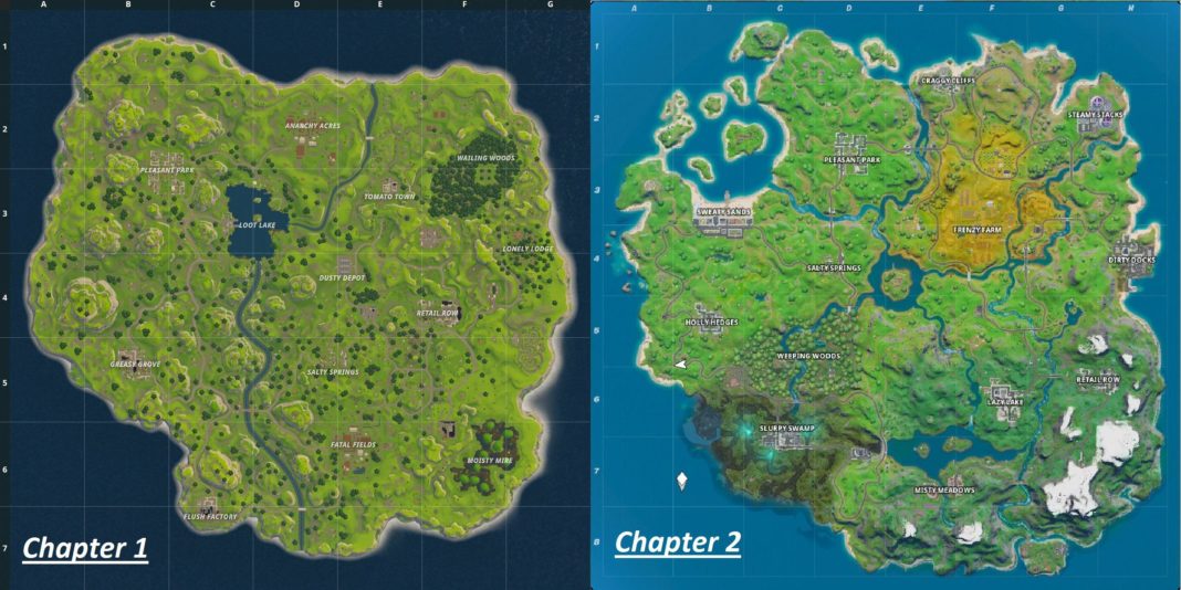 Ninja Kembali Kesal, Ia Mengkritik Map Terbaru Fortnite Chapter 2
